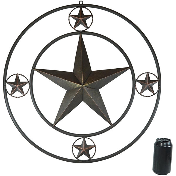 Foundry Select Aluminum Astrology & Stars Wall Decor | Wayfair
