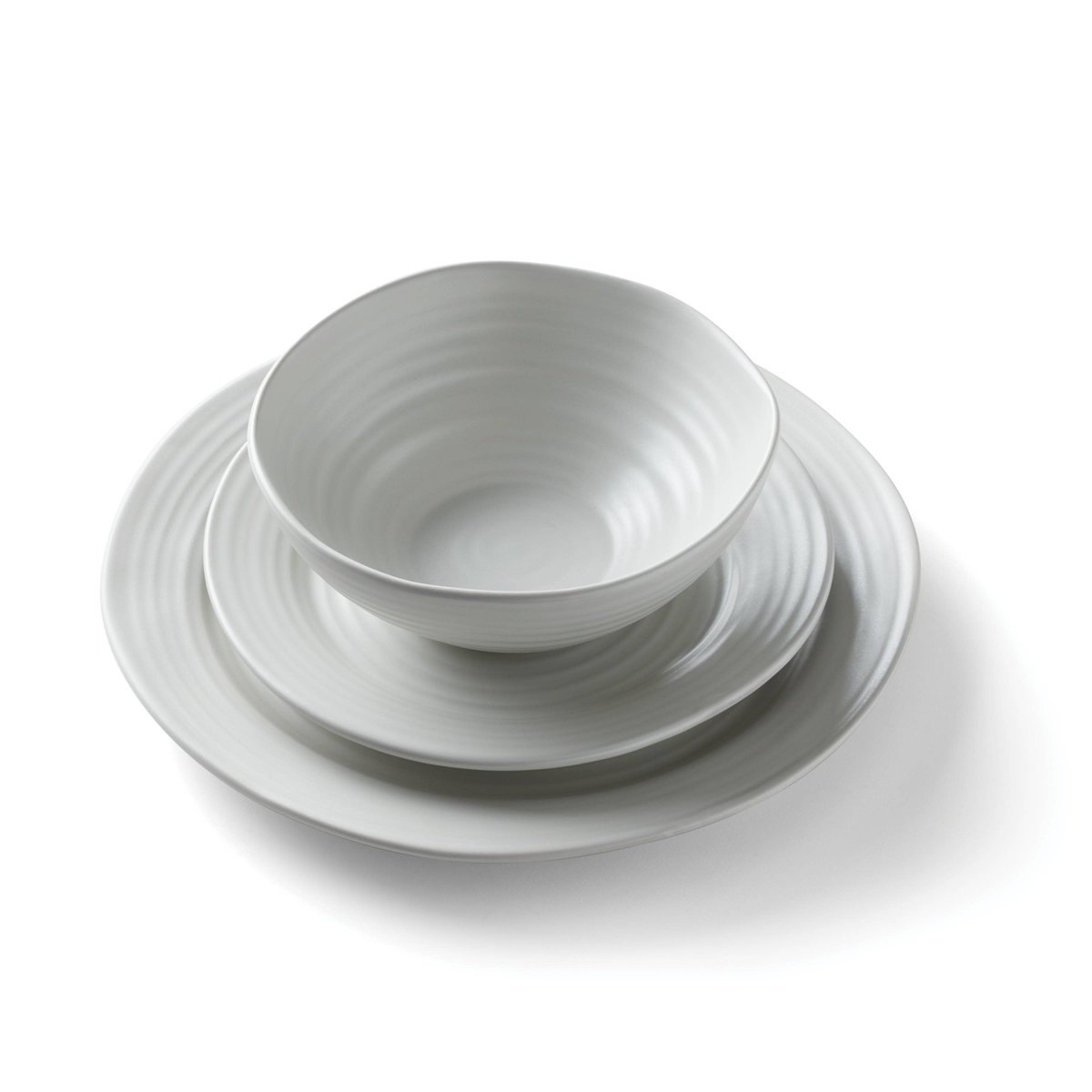 Oneida Ridge 12 Piece Dinnerware Set & Reviews | Wayfair