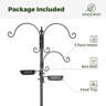Pet Planet Bird Feeding Station Kit - 85 Inch Bird Feeder Pole With 5 ...