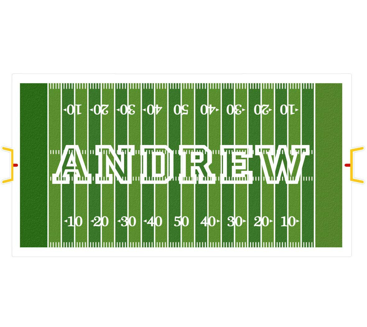 VWAQ Custom Football Field Wall Decal - Wayfair Canada