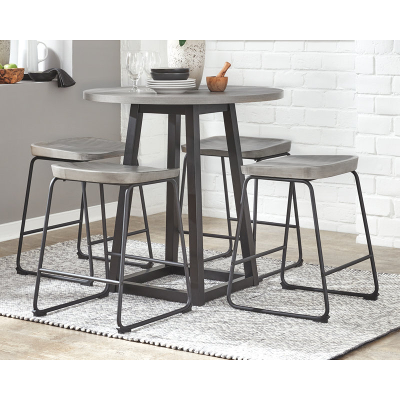 17 Stories Yarger Counter Height Dining Table & Reviews | Wayfair