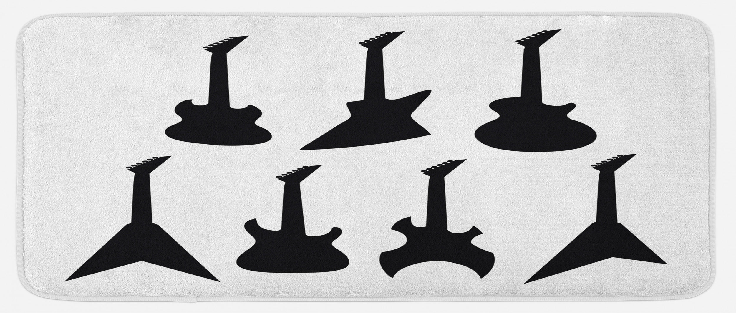 East Urban Home Rock Music Kitchen Mat | Wayfair