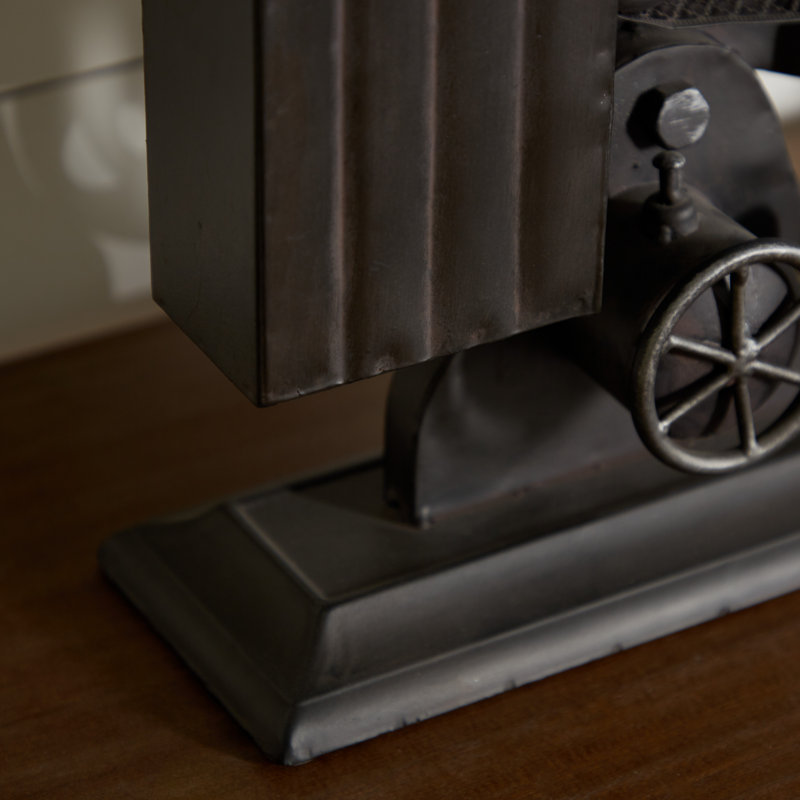 Williston Forge Bhavin Metal Camera Film Black Decorative Sculpture ...