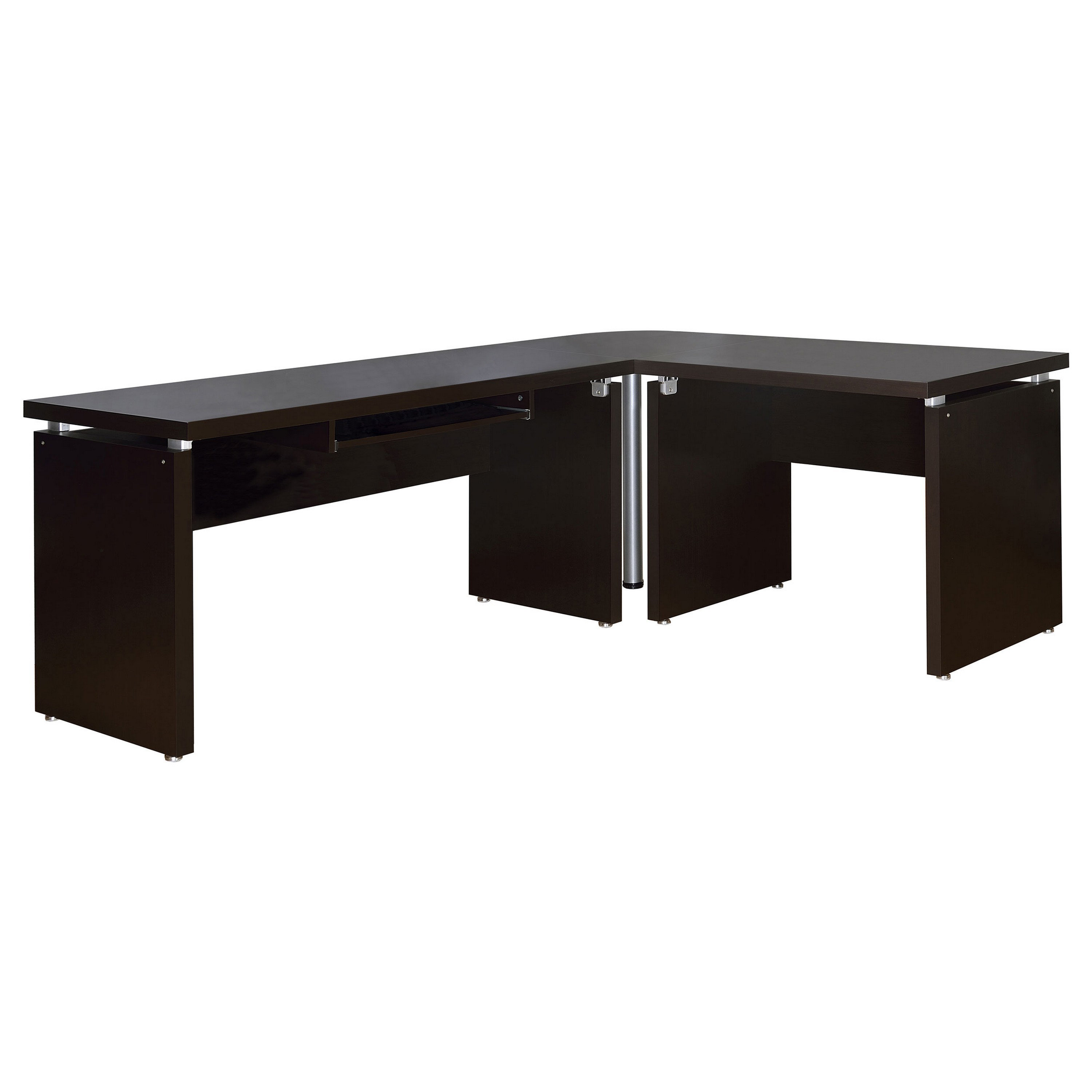 Latitude Run® Tiffanymarie L-Shaped Solid Wood Top Computer Desk | Wayfair