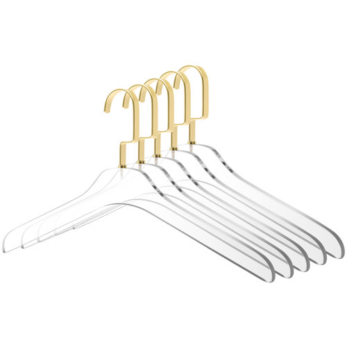 Quality Hangers Acrylic Coat Hangers Acrylic for Dress/Shirt/Sweater ...
