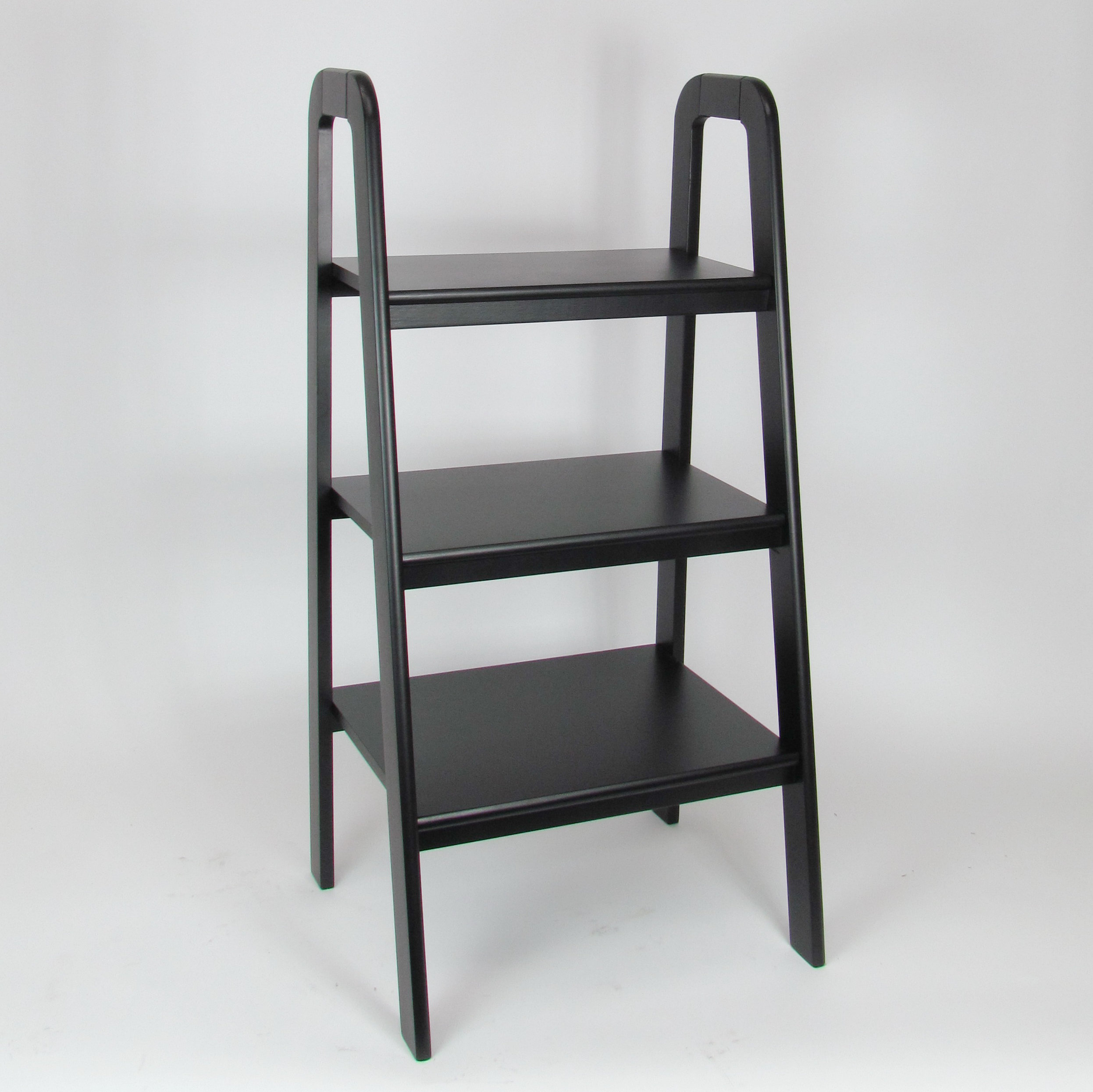 George Oliver 44" H x 22" W Solid Wood Ladder Bookcase | Wayfair