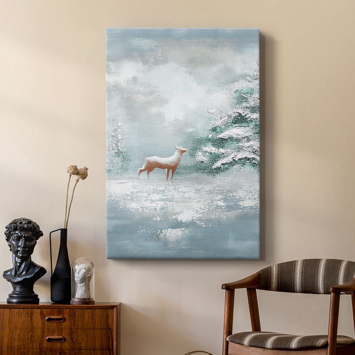 Ophelia & Co. Christmas Holiday Art CLXI -Custom Wrapped Gallery Cavas ...