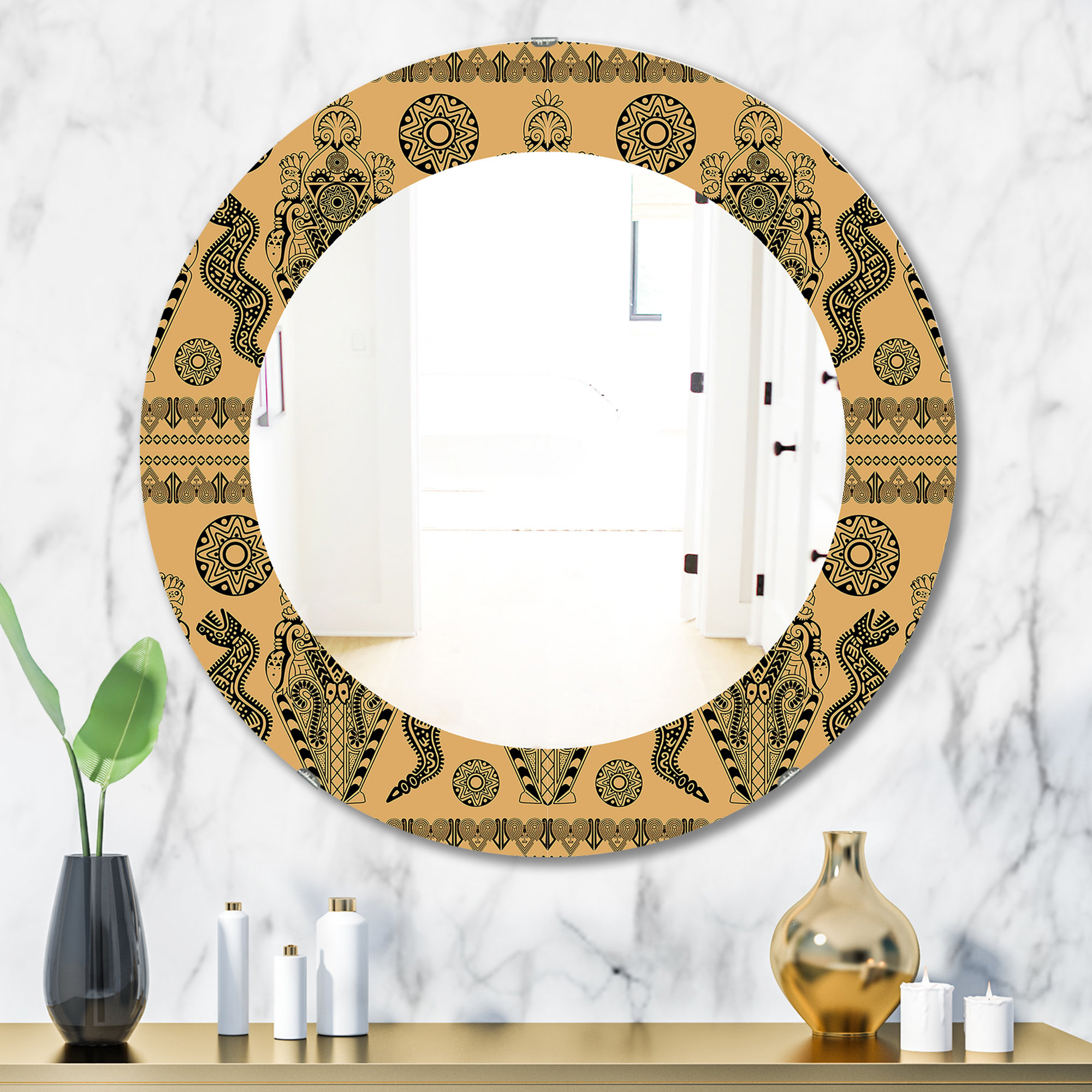 East Urban Home Ethnic African Decorative Bohemian and Eclectic Accent ...