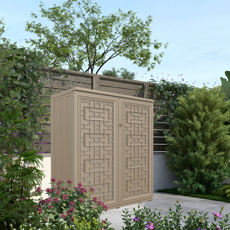 clihome 3 ft. W x 2ft . D Metal Tool Shed | Wayfair