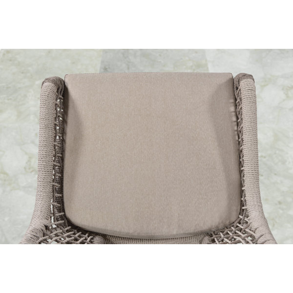 Sand & Stable™ Lesley Patio Metal Frame Bar Stool with Cushion ...