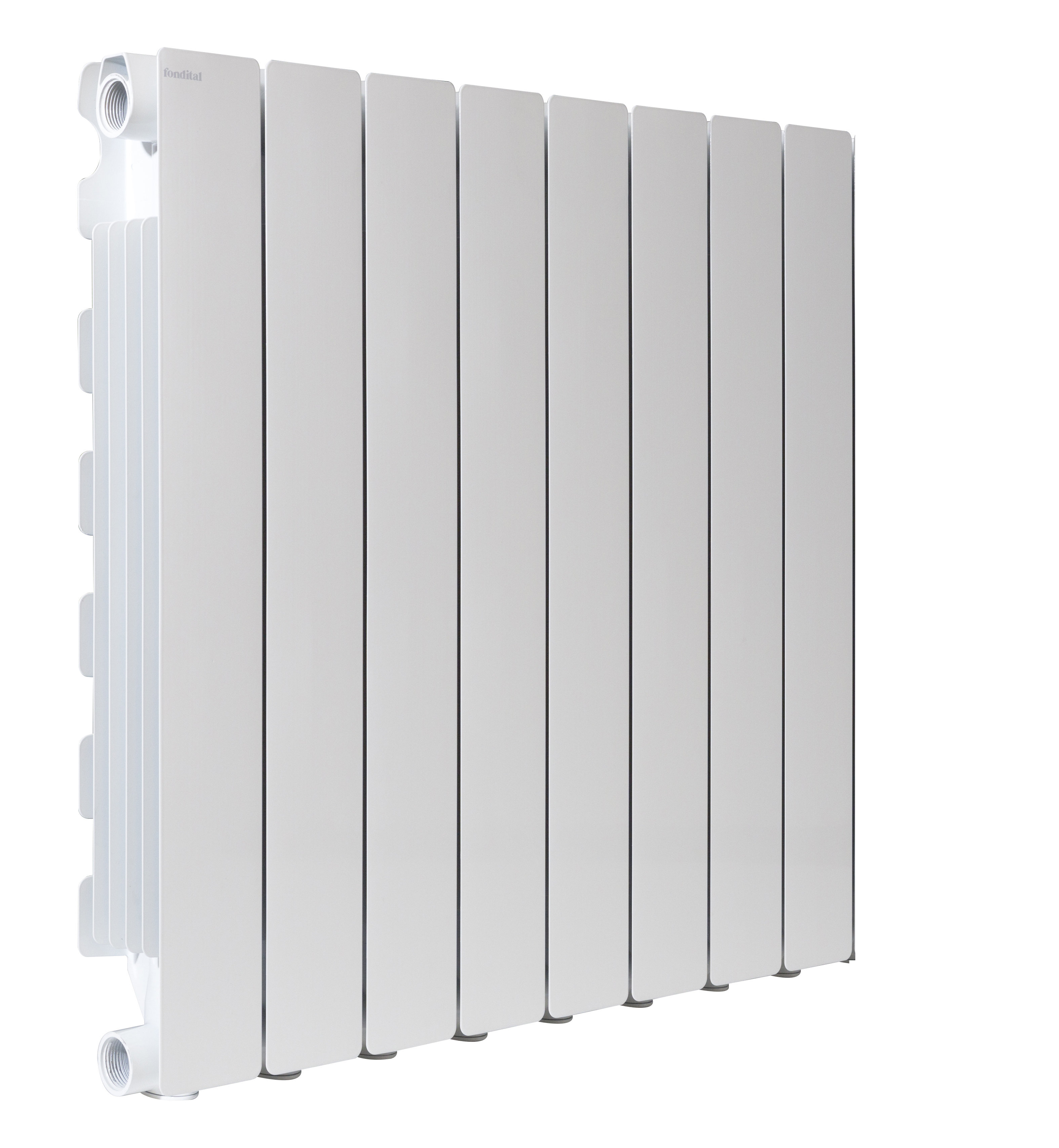 Modern Warmth Blitz Hydronic Radiant Radiator Heater with Wall Bracket ...