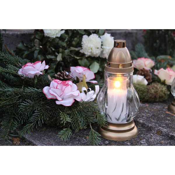 Ebern Designs Candle On The Grave - Wrapped Canvas Photograph | Wayfair ...