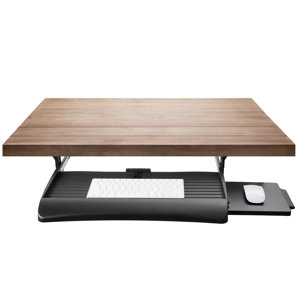 Mount-It! Keyboard Drawer Under Desk w/ Mouse Platform, Under-Counter ...