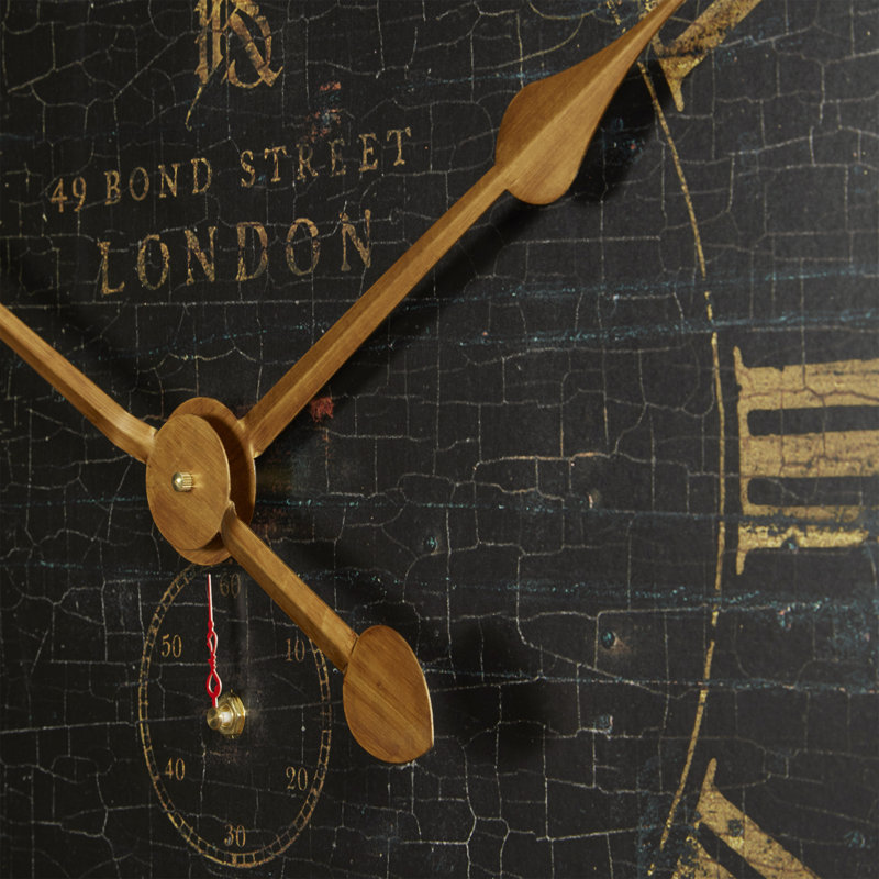 Greyleigh™ Haslingden Wood Wall Clock & Reviews | Wayfair