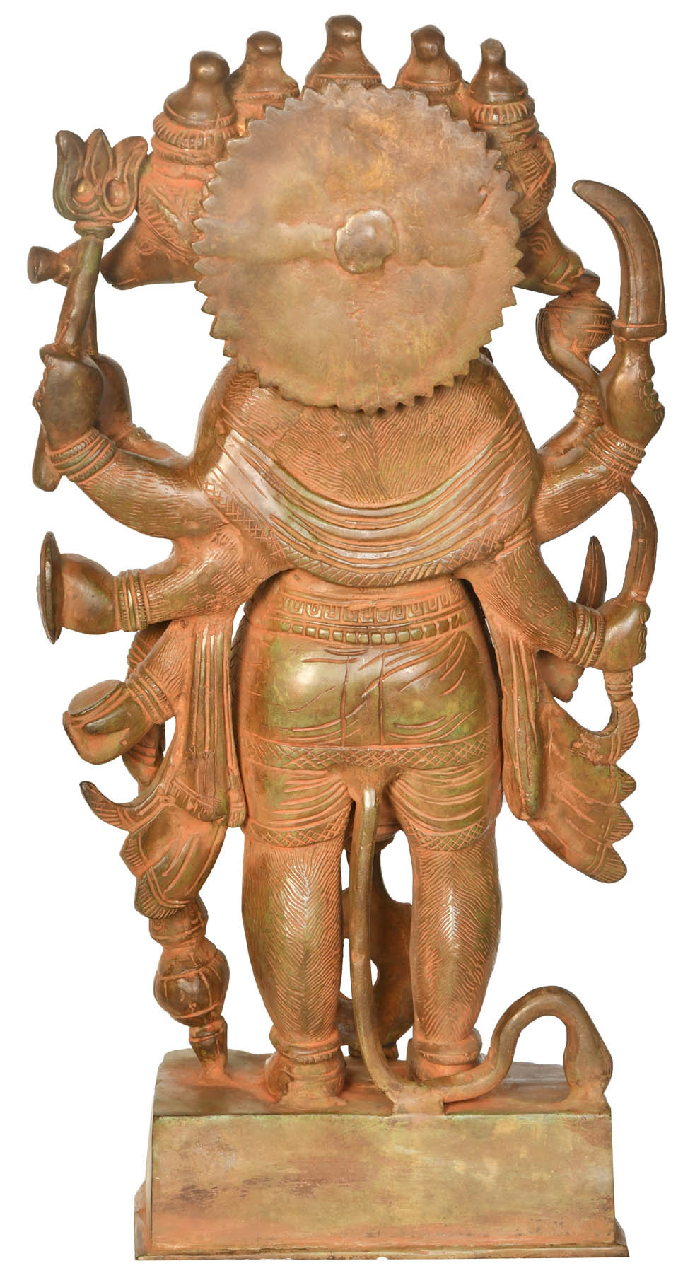 Exotic India Five Headed Hanuman As Eleventh Rudra Statue | Wayfair