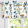 Red Barrel Studio® Jaeven Floral Tailored 52'' W Window Valance ...