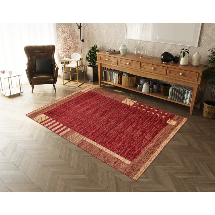 Natur Pur Ximena Red/Yellow Rug | Wayfair.co.uk