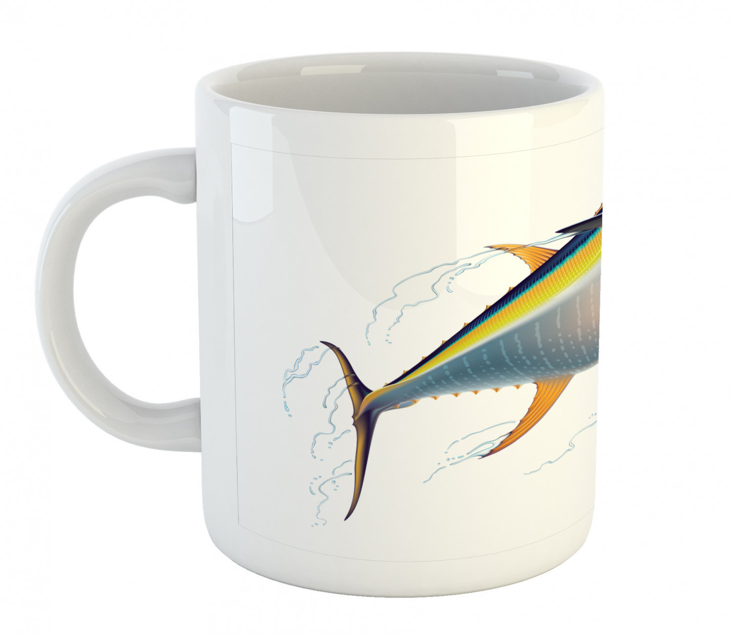 East Urban Home Fish Coffee Mug | Wayfair