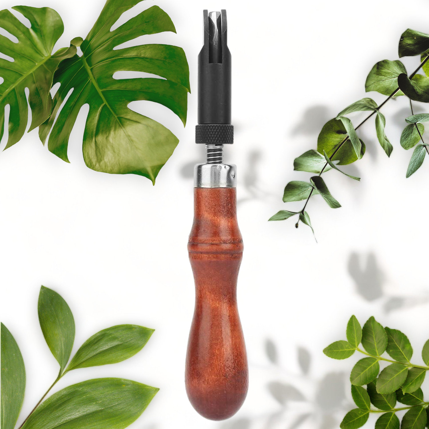 Pacific Funds LeatherGroove Tool, Wood Handle, V-Grooving, 15.7cm | Wayfair