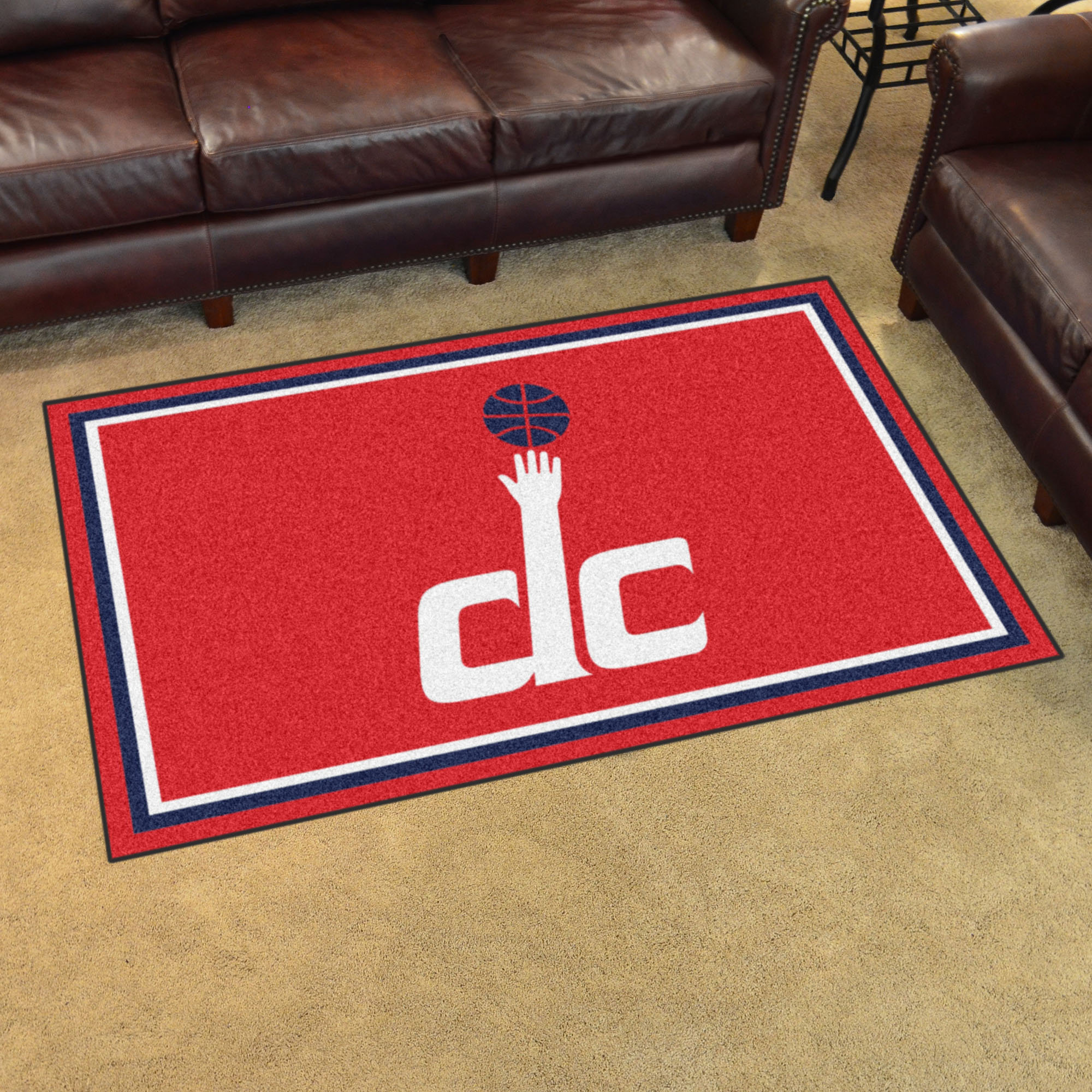 FANMATS NBA Washington Wizards 72 in. x 48 in. Non-Slip Indoor Only ...