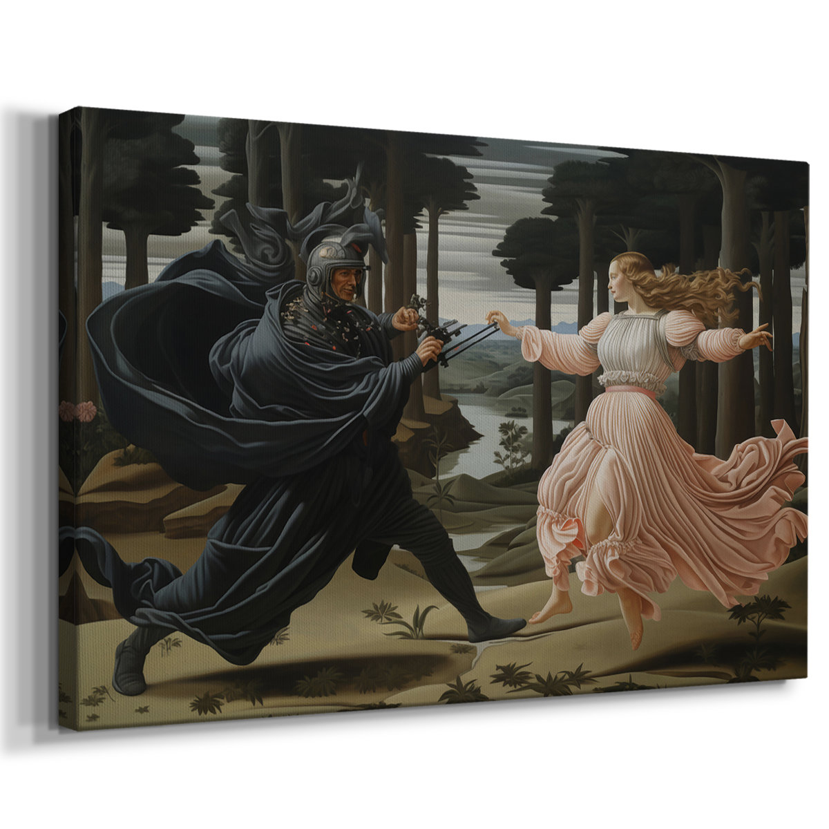 Fleur De Lis Living Angels From Above-LXXXVIII -Gallery Wrapped Cavas ...