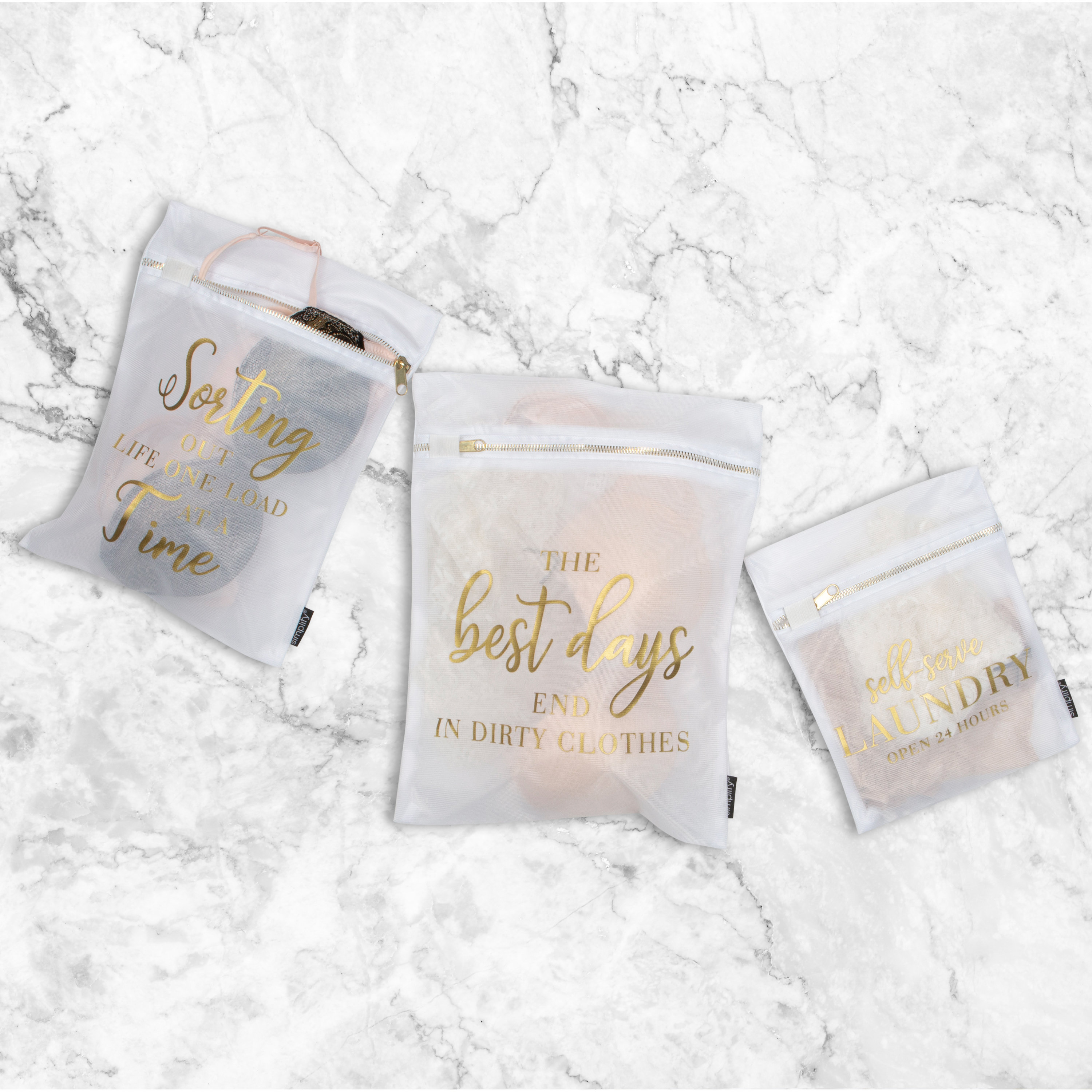 Simplify 3 Piece Mesh Wash Bag Set & Reviews - Wayfair Canada