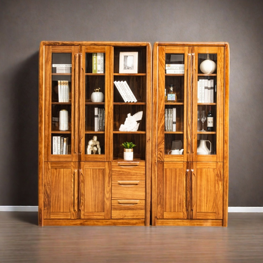Kaoloupin All solid wood high quality bookcase | Wayfair