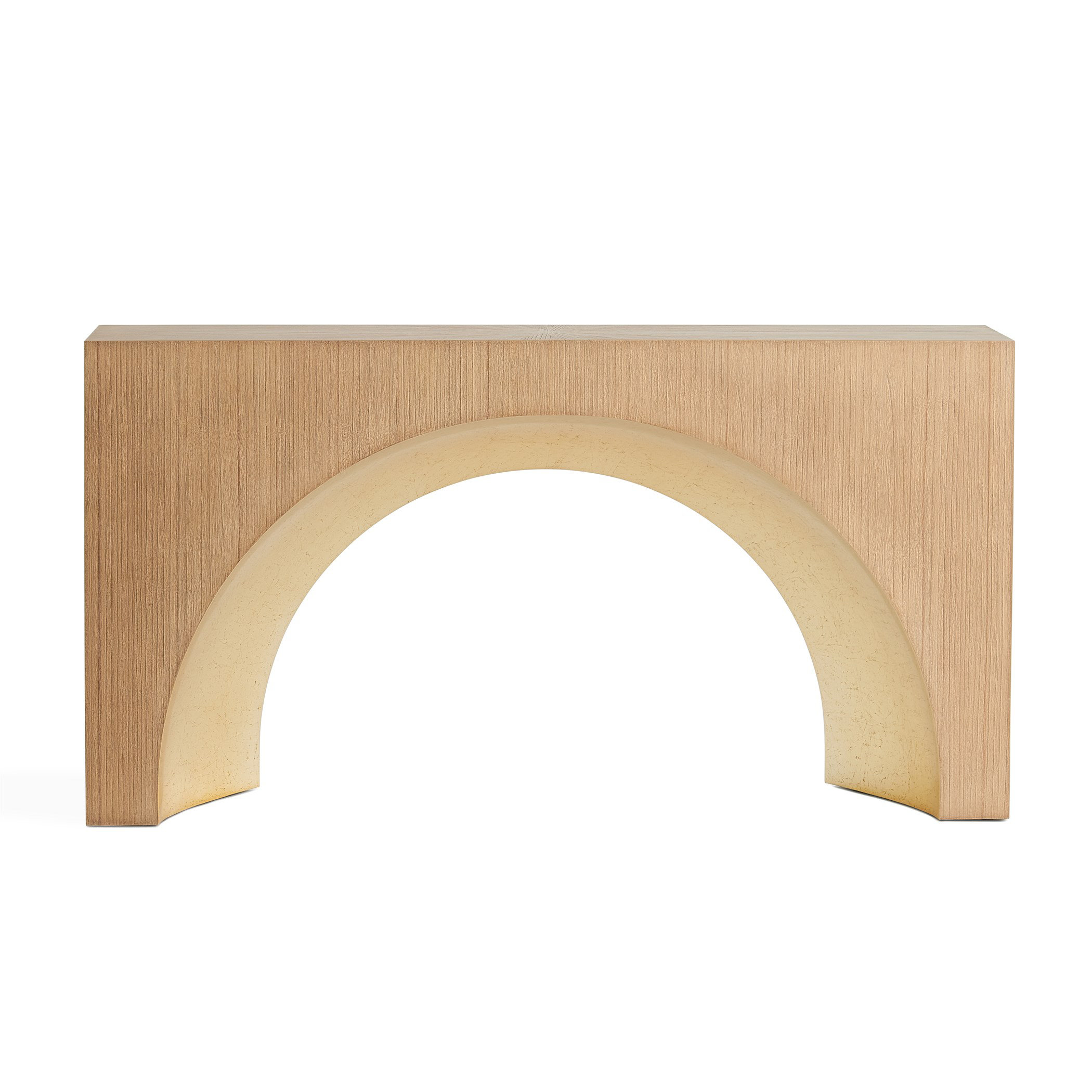 Global Views Arches 64" Solid Wood Console Table | Wayfair