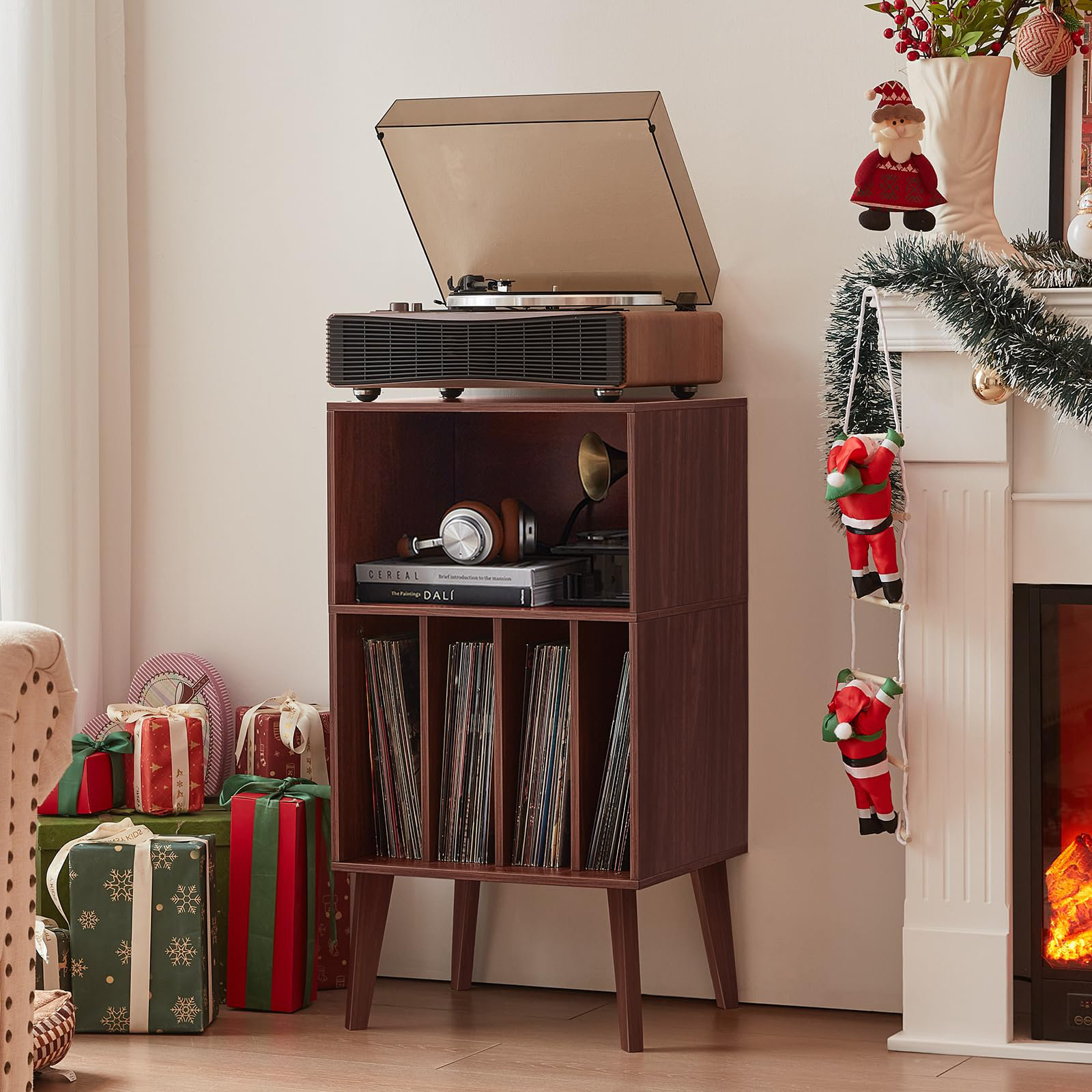 Corrigan Studio Record Player Holder Display Rack | Wayfair.co.uk