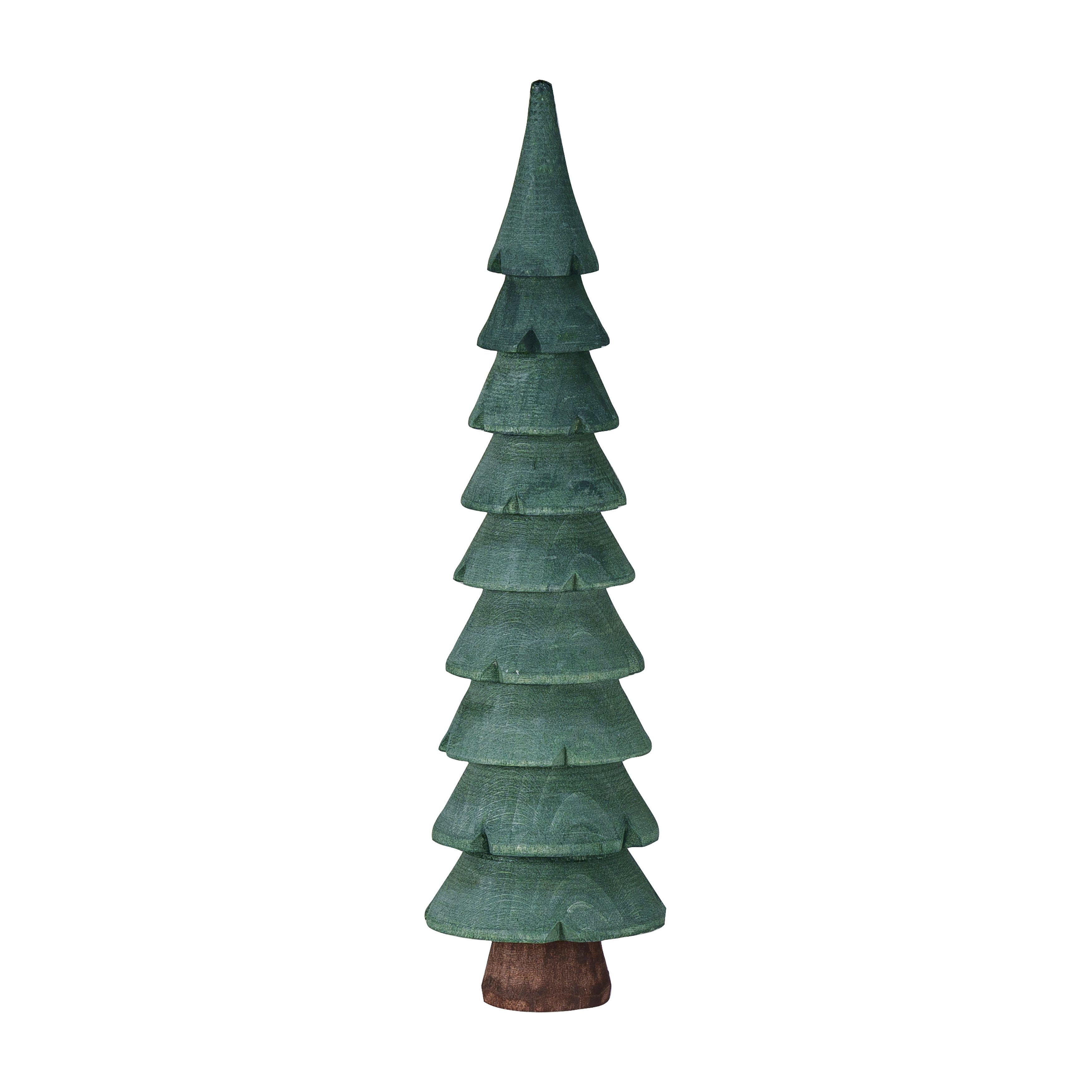 The Holiday Aisle® Carved Wood Tree Decor | Wayfair