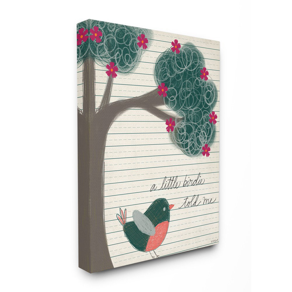 Isabelle & Max™ Bedale a Little Birdie Told Me Bird and Tree Kids Wall ...