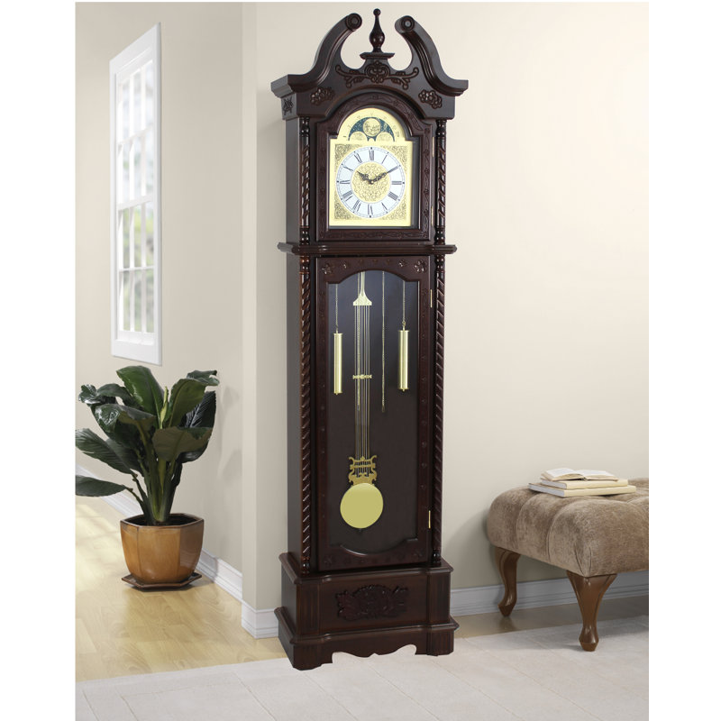 Astoria Grand 81.5'' Wood Grandfather Clock & Reviews | Wayfair