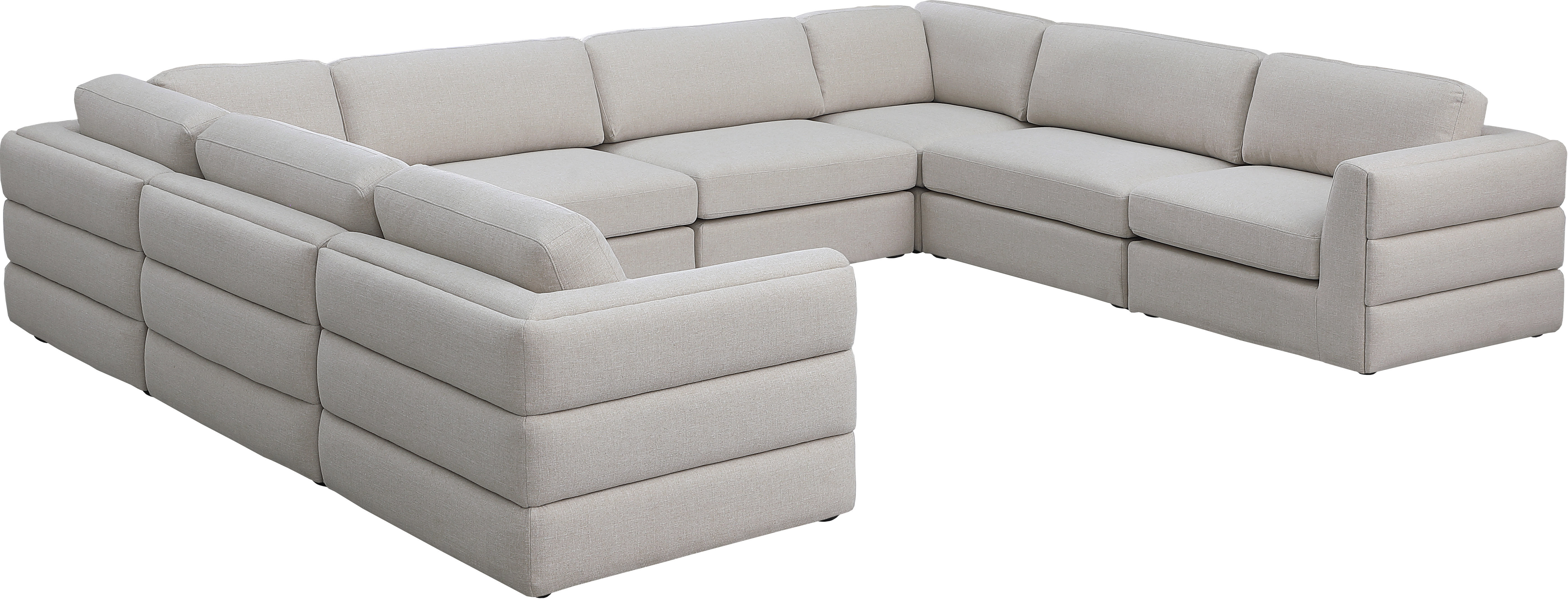 Wrought Studio™ Howardine 152" Wide Symmetrical Modular Corner ...