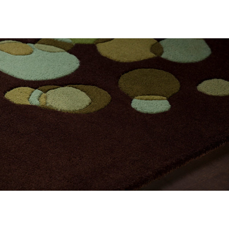 Brayden Studio® Samual Green/Brown Area Rug | Wayfair