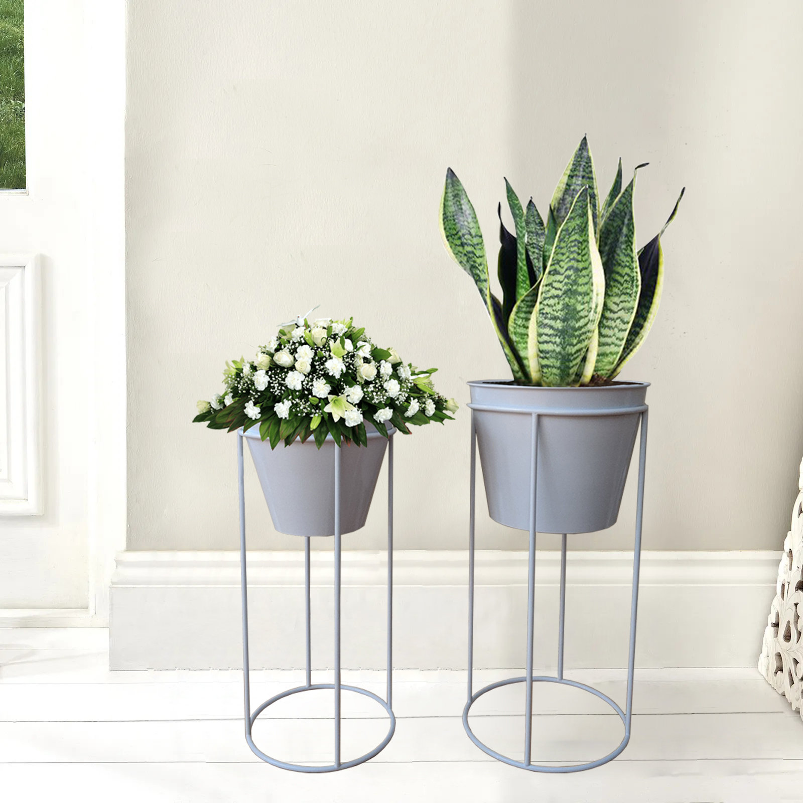 Latitude Run® Round Nesting Plant Stand | Wayfair