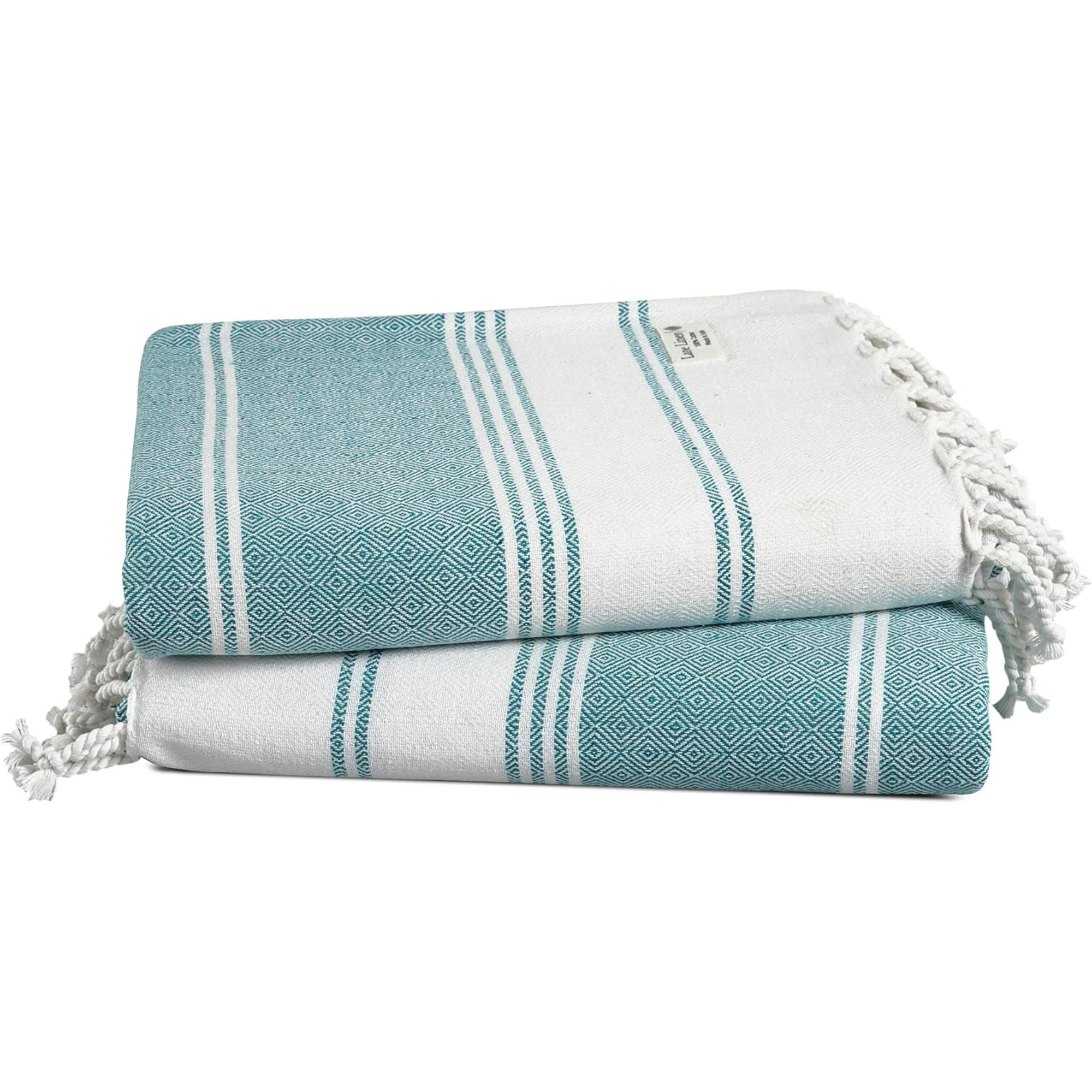 Dovecove Beach Towel 2 Pack - Beach Towels Oversized, Pre-Washed Large ...