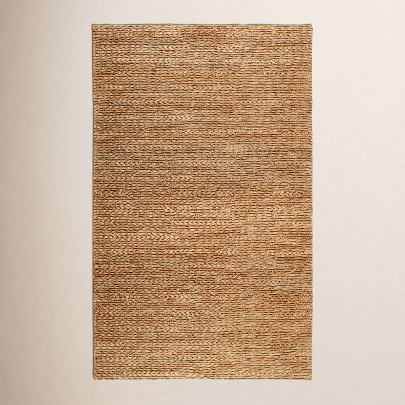 Birch Lane™ Oscar Jute Type Random Weave Natural & Reviews | Birch Lane