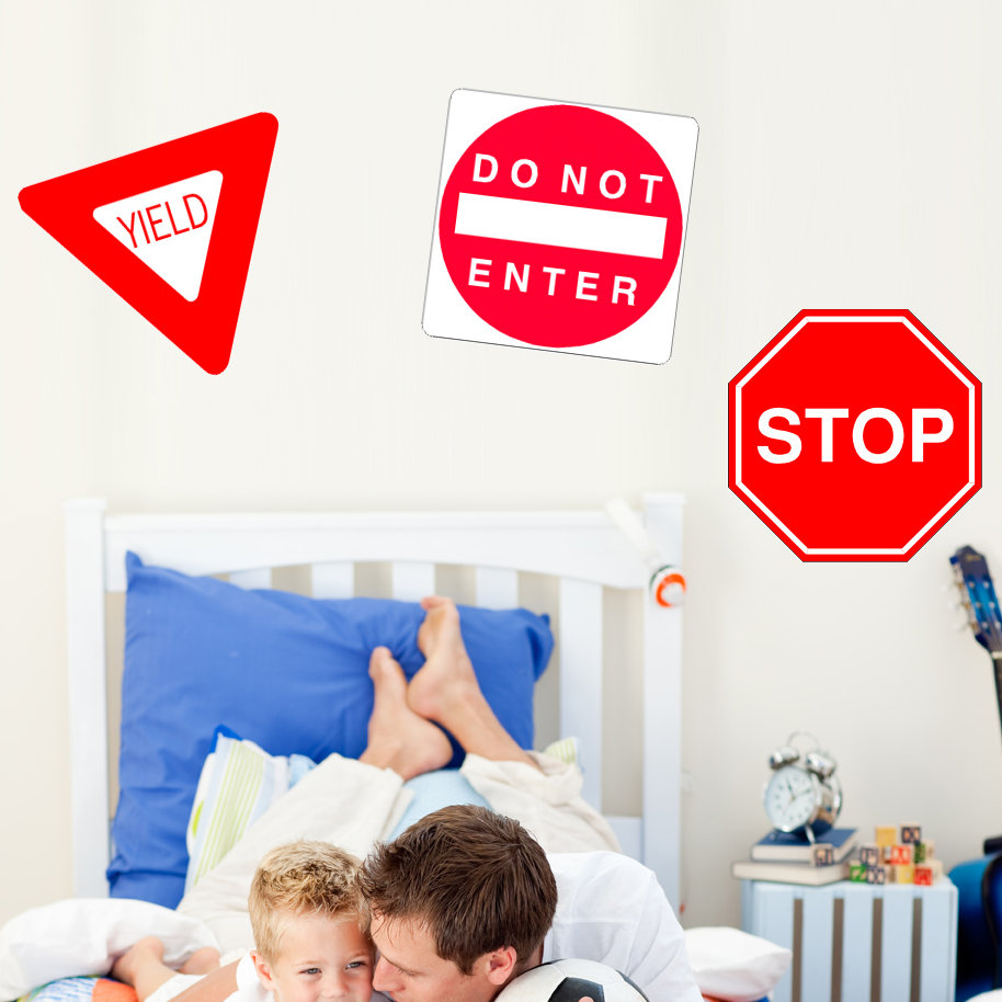 Wallhogs Sign Multi-Pack II Wall Decals | Wayfair