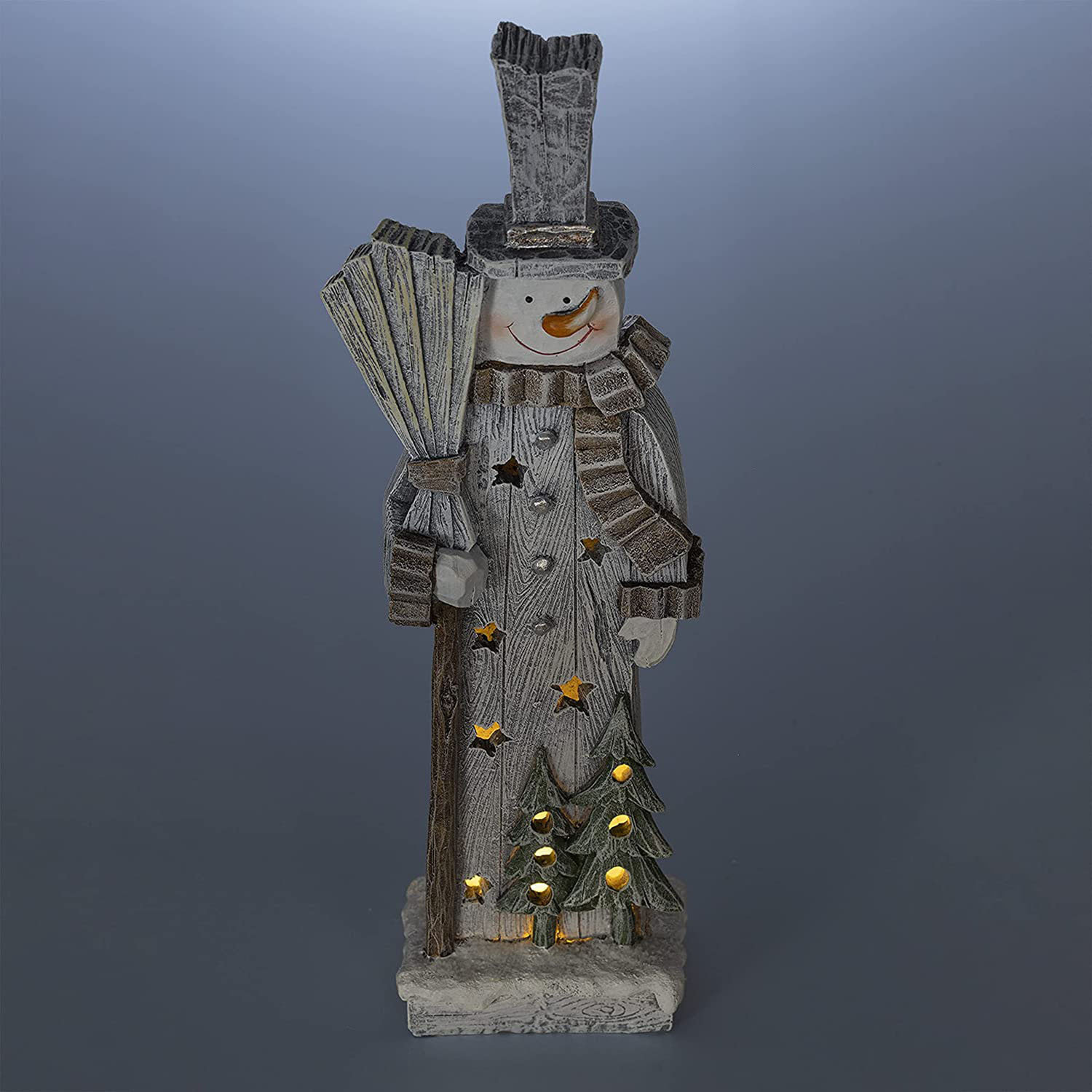 The Holiday Aisle® Bonhomme de neige à DEL avec lumières des Fêtes et ...