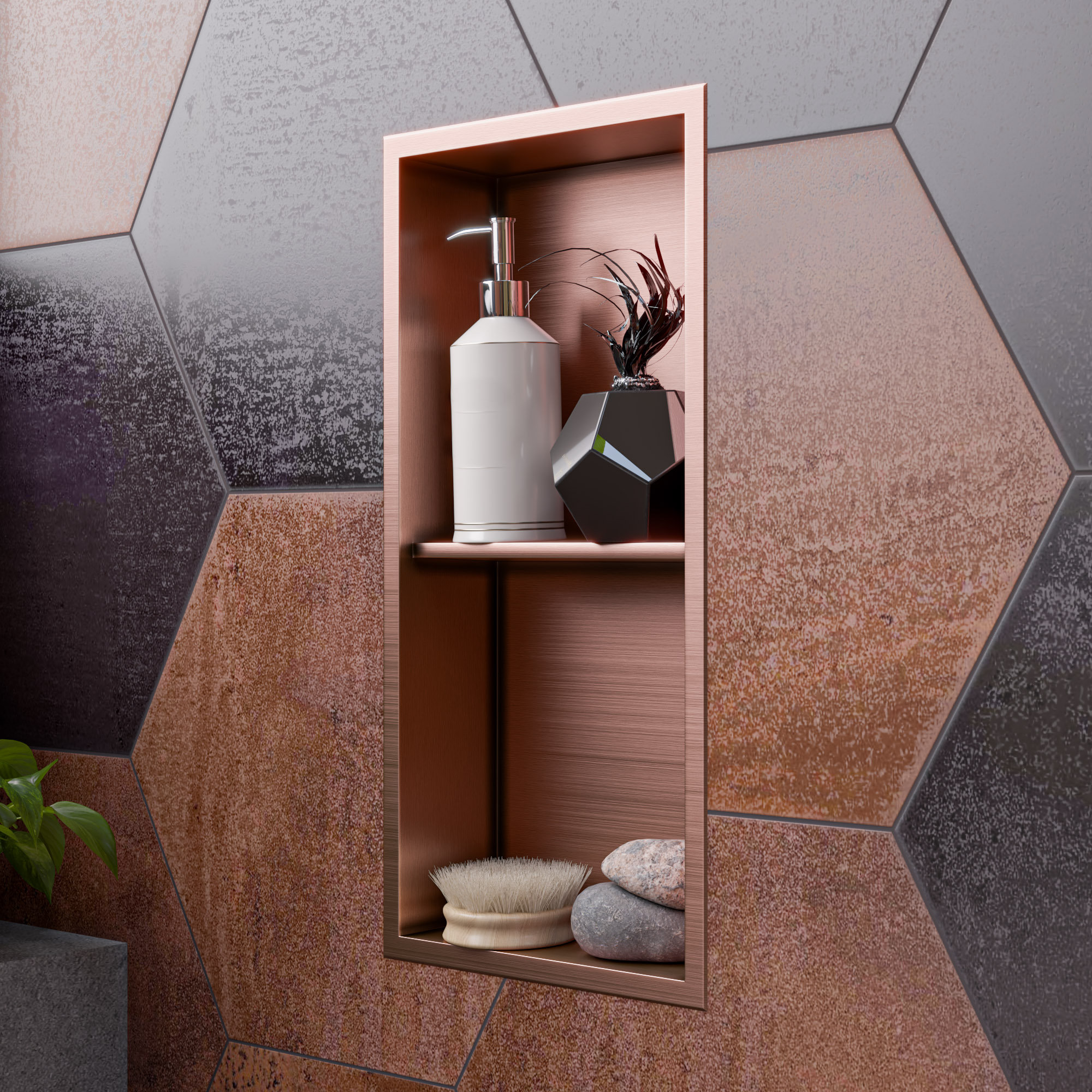 Alfi Brand Stainless Steel Shower Niche | Wayfair