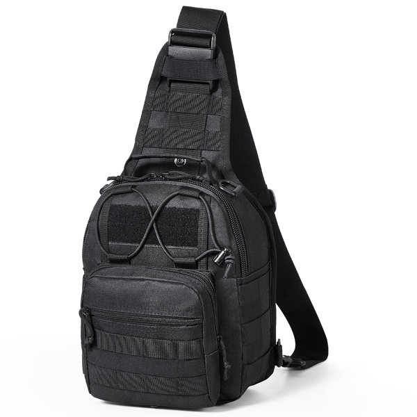 17 Stories Tactical Sling Bag 10L Military Rover Shoulder Sling ...