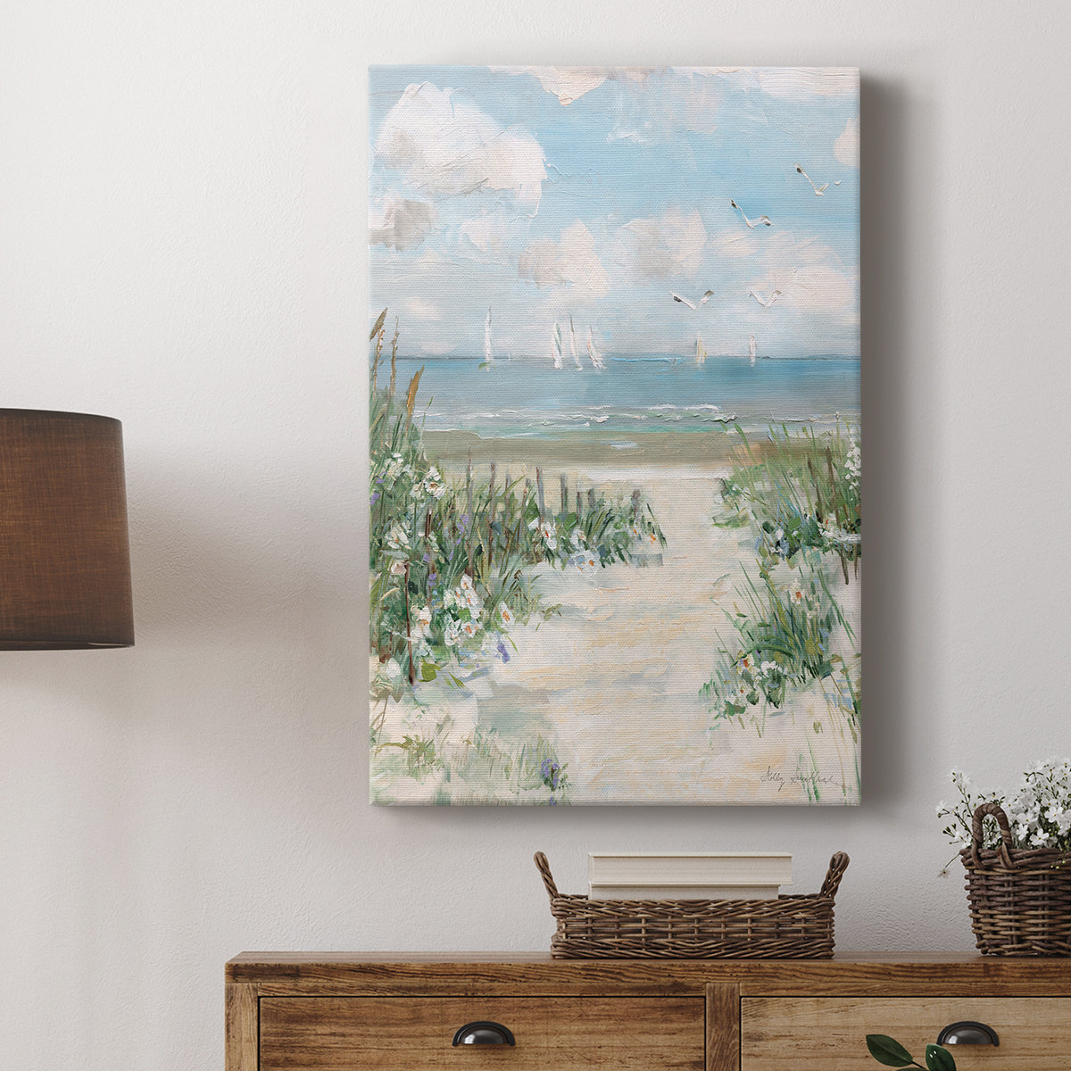 Latitude Run® Anchors Away -Custom Wrapped Gallery Cavas - Wayfair Canada