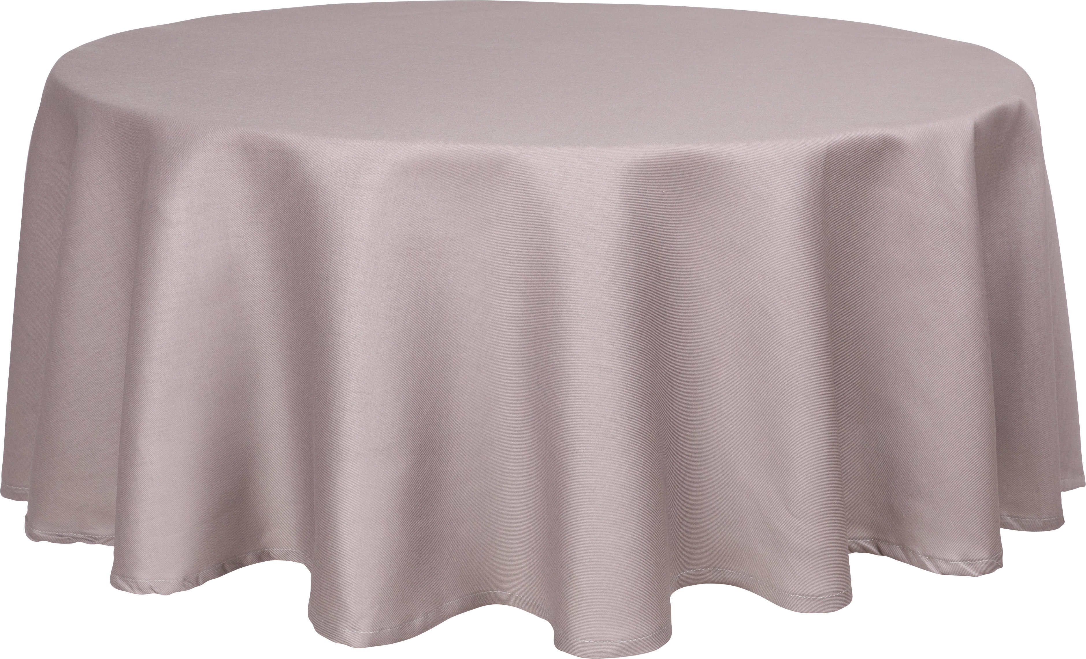 KAF Home Chateau Solid Color Cotton Blend Round Tablecloth & Reviews ...