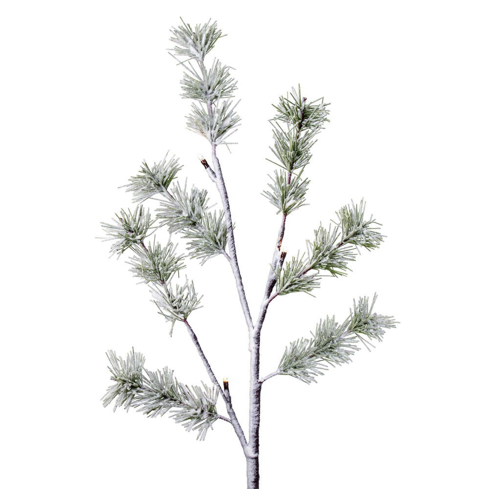 The Holiday Aisle® Vickerman LED Frosted Mini Pine Twig Collection 36 ...