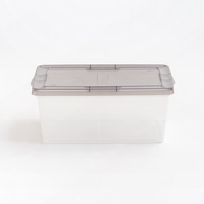 Wayfair Basics® Didmarton Snap Top Plastic Storage Box & Reviews | Wayfair