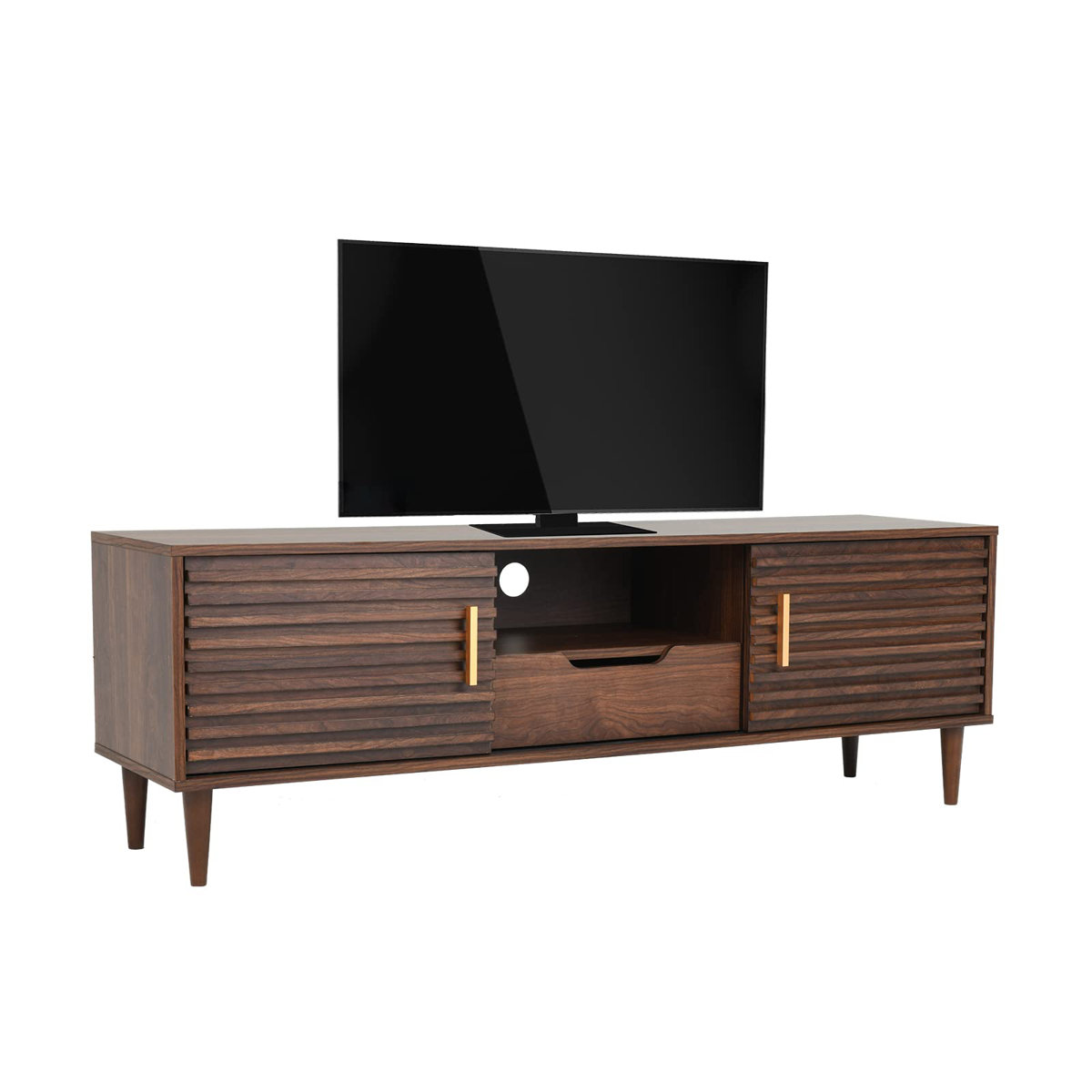 Mercer41 Naryia 59'' Media Console, Mid-Century Modern TV Stand with ...