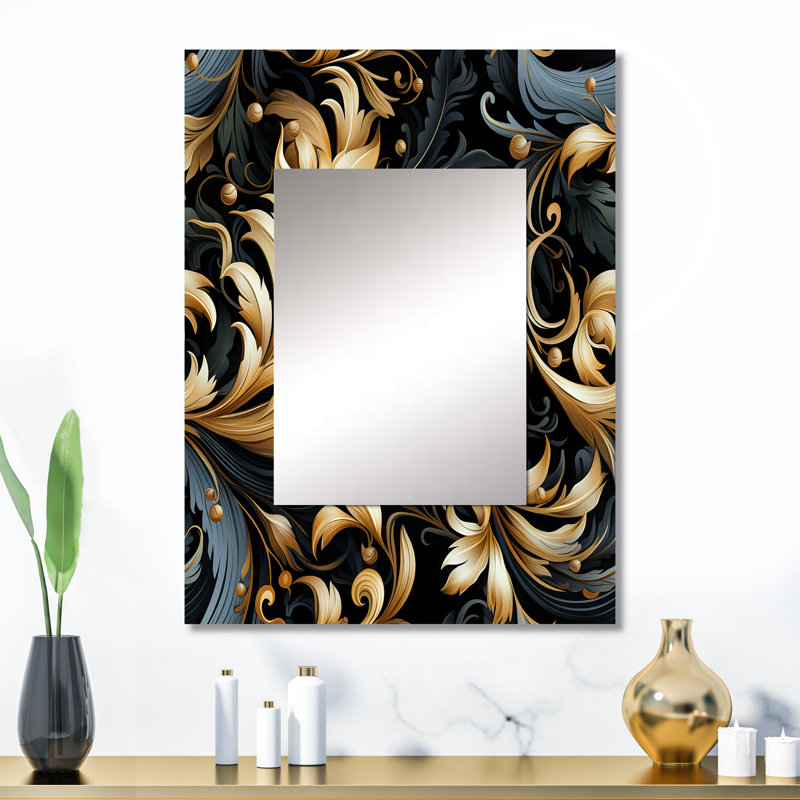 damask mirror
