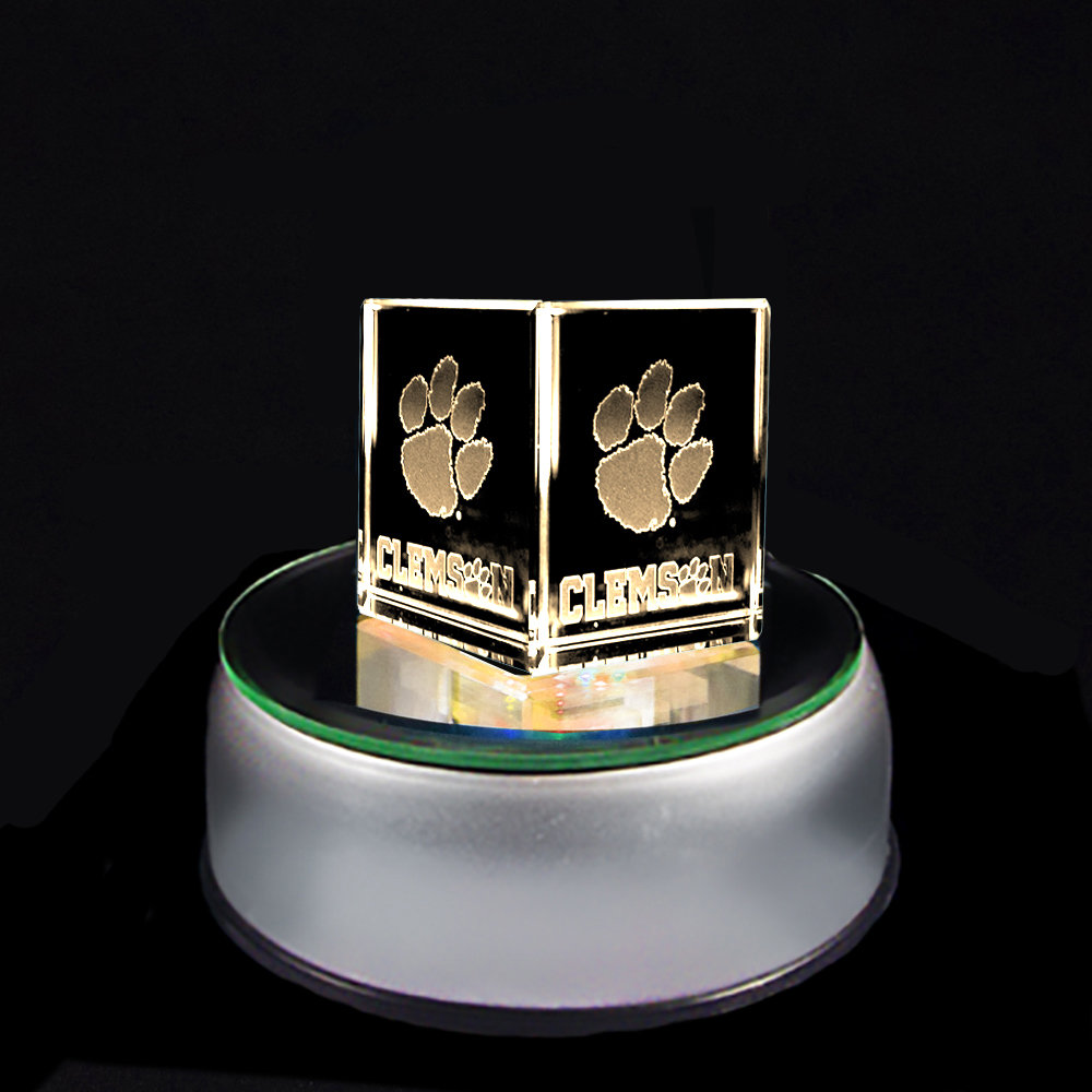 Trinx Aleaha Lighted Base Crystal | Wayfair