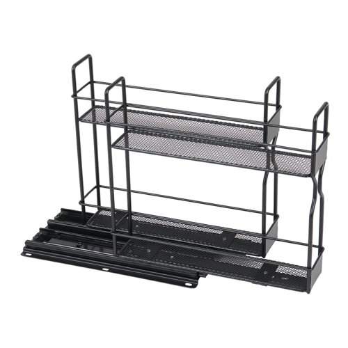 Belfry Kitchen Slide-Out Metal Spice Rack for Cabinet | Wayfair.co.uk