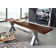 Massivmoebel24 Iron Label Wood Bench | Wayfair.ie